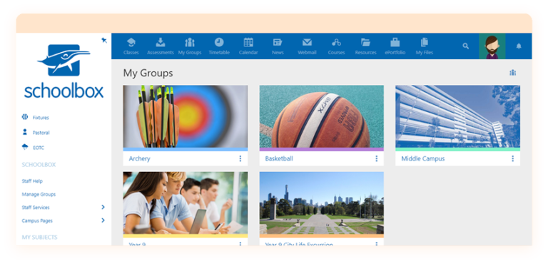 Community Portal – Schoolbox