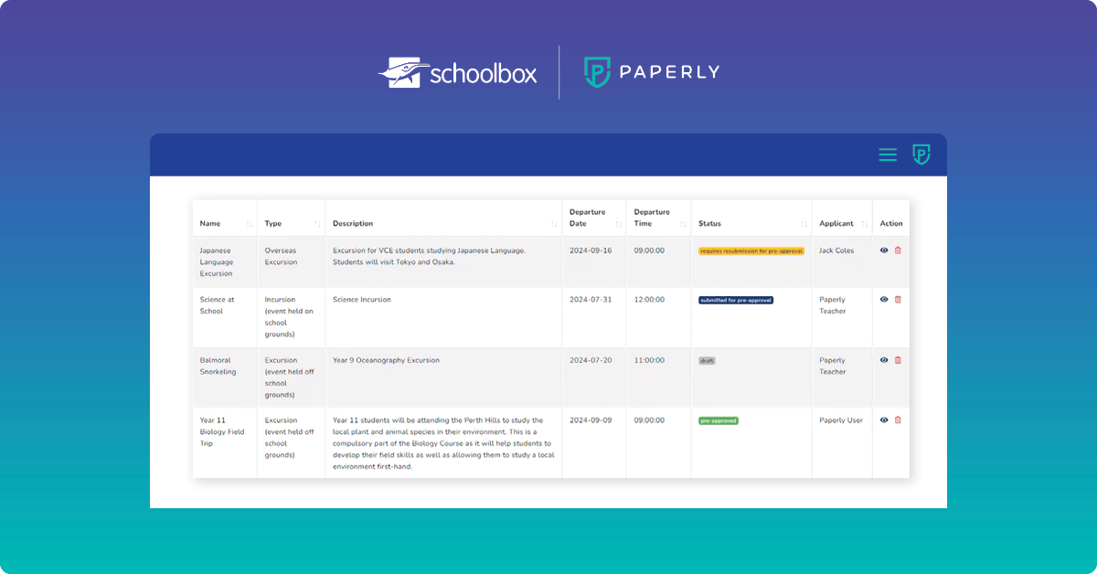 Schoolbox and Paperly team up to streamline school admin process