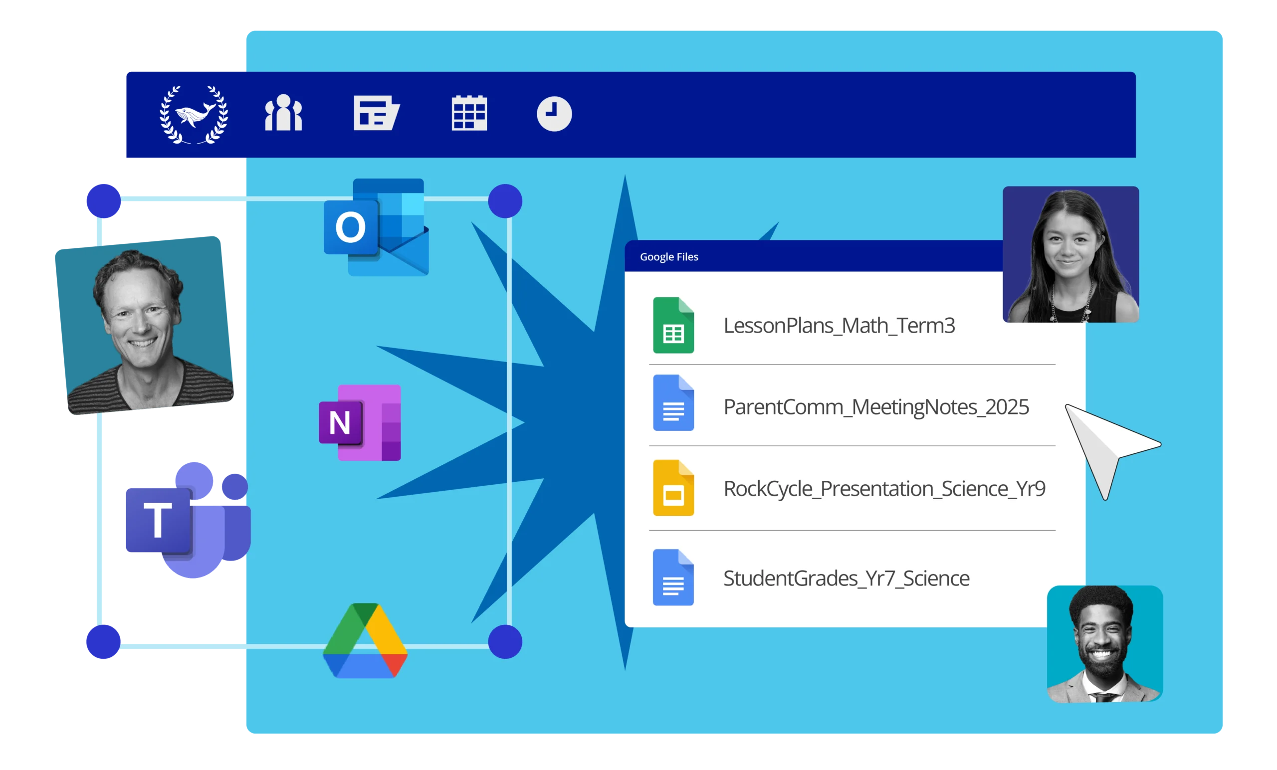 Microsoft and Google - Schoolbox